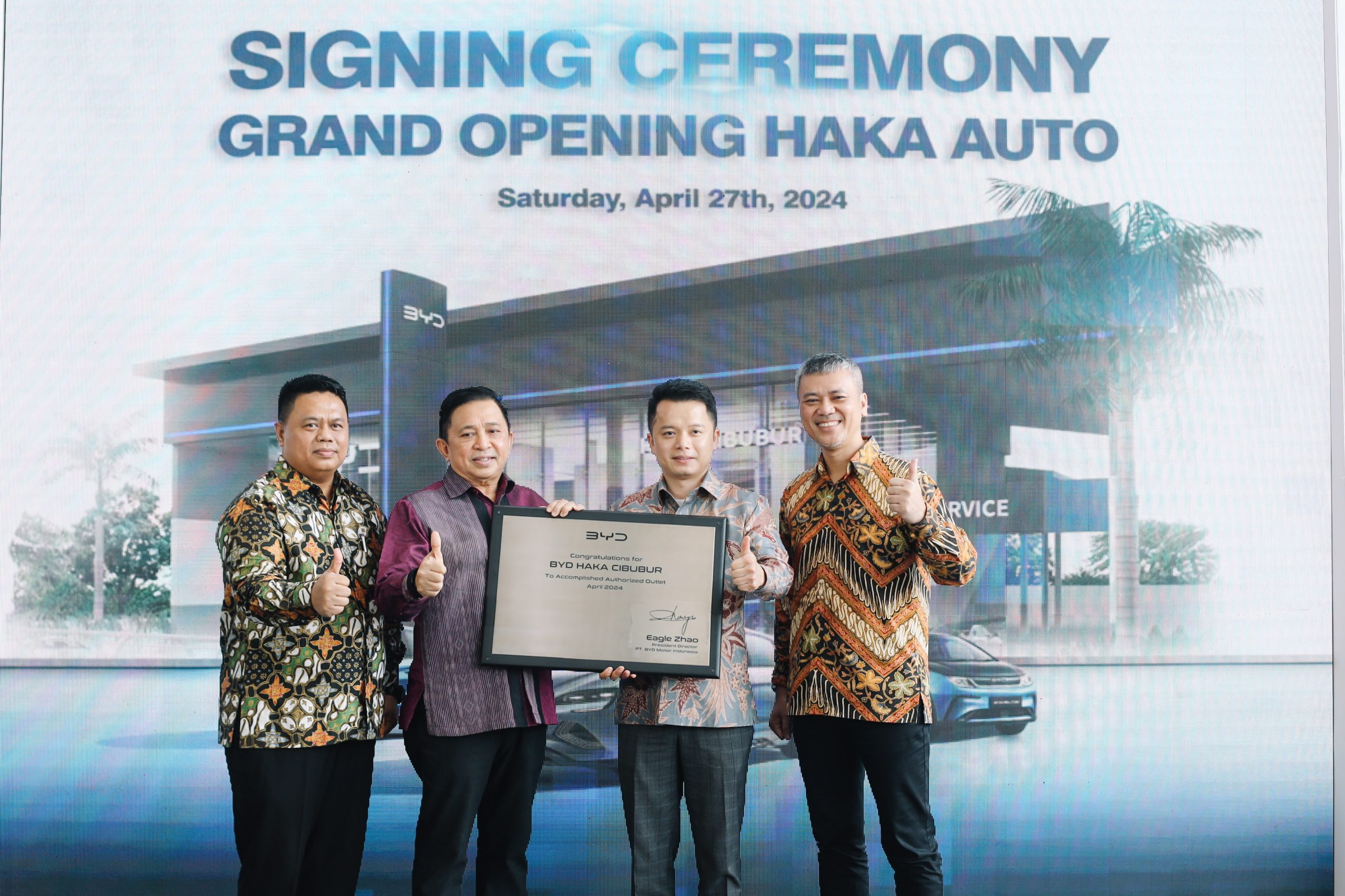 HAKA AUTO - Grand Opening Dealer BYD HAKA AUTO - Courtinuum